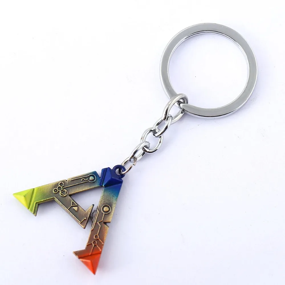 מחזיקי מפתחות - ARK Survival Evolved Key Chain Men Women Key Rings For ...