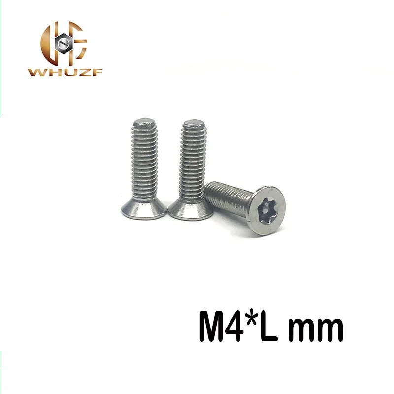 50pcs M4*L mm 304 Stainless steel Inner Six point Star Socket ...
