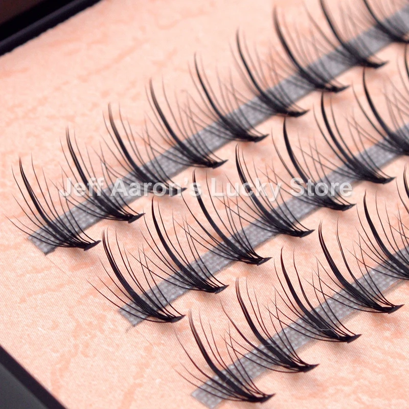1-Box-Tapered-Individual-False-Eyelashes-Extension-Fake-Eye-Lashes ...