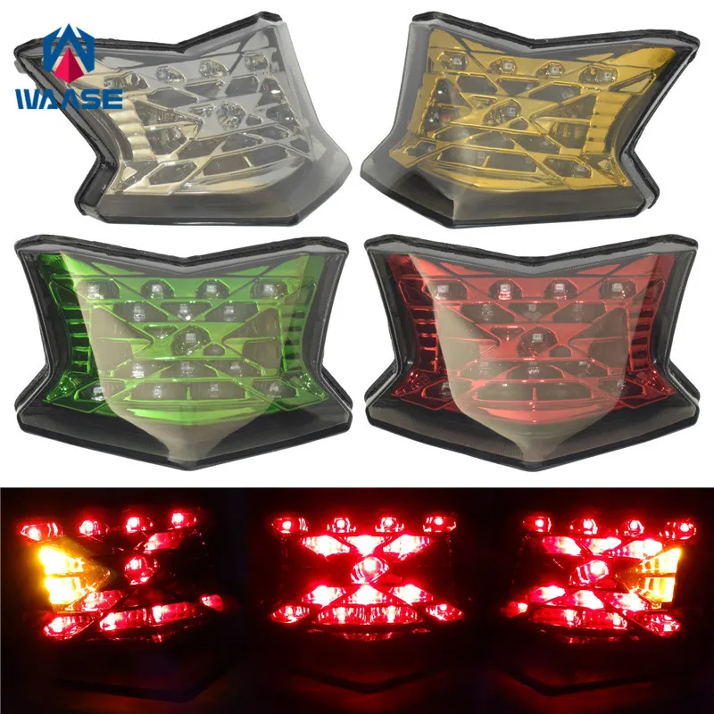 waase Rear Tail Light Brake Turn Signals Integrated LED Light For ...