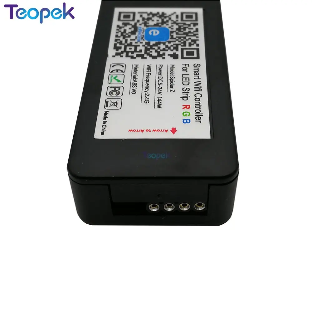 EWelink умный Wifi светодиодный контроллер с 24 клавишами дистанционного управления DC5V-24V ...