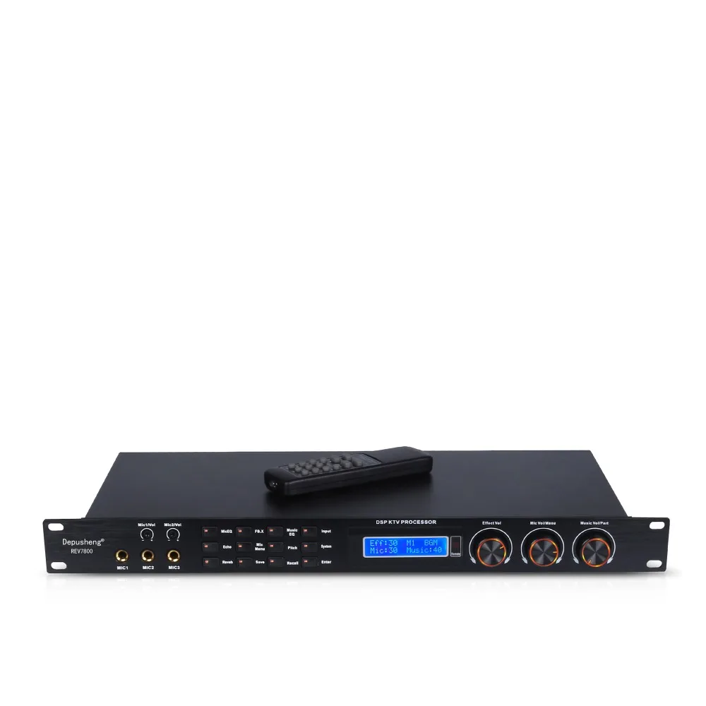 Depusheng REV7800 Karaoke Professional Digital Audio Processor can set ...