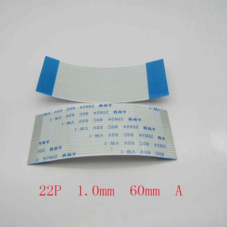 5-100pcs New Ffc Fpc 22pin Flat Flexible Cable 1.0mm Pitch Forward ...