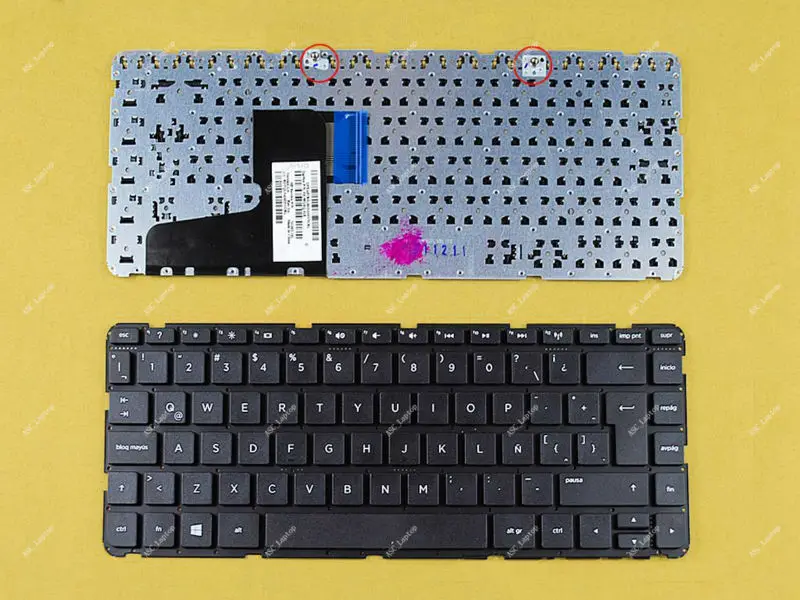 Teclado-Latino-espa-ol-para-ordenador-port-til-HP-340-G1-340-G2-345-G2 ...