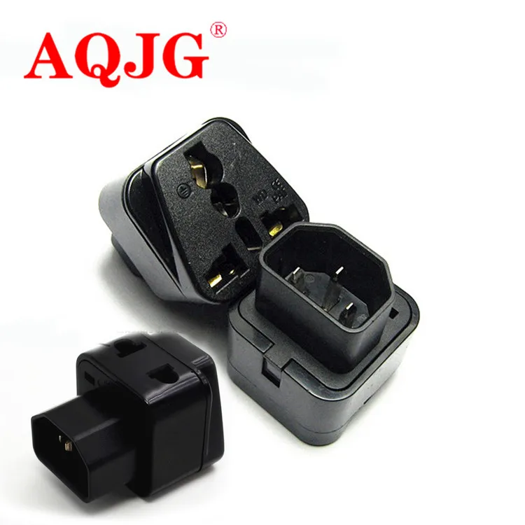 1pcs 2 In 1 Iec 320 C14 Male To C13 Female Power Adapter Pdu/ups C13 ...