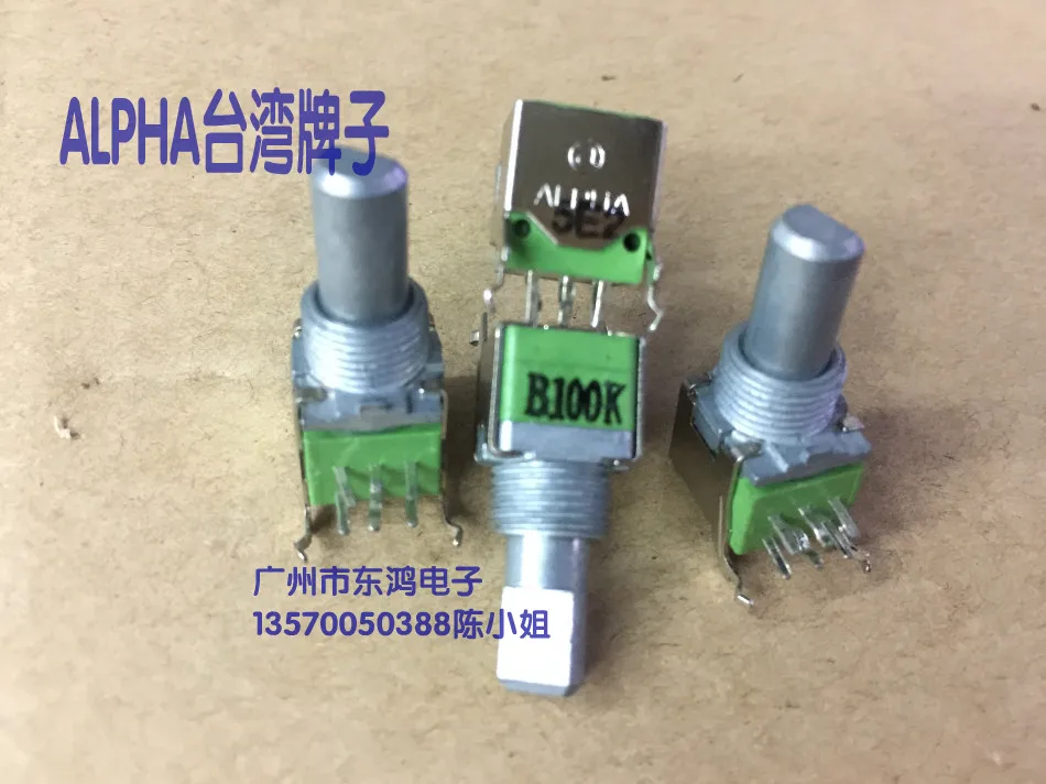 2PCS-LOT-Taiwan-ALPHA-Alfa-RK09L-type-precision-potentiometer-single ...