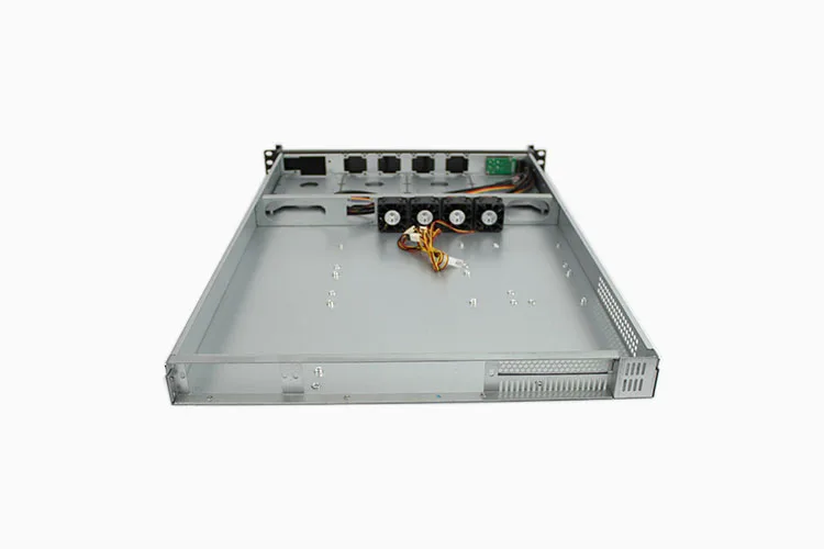 1U server Xeon dual motherboard rack-mounted industrial chassis 650mm ...