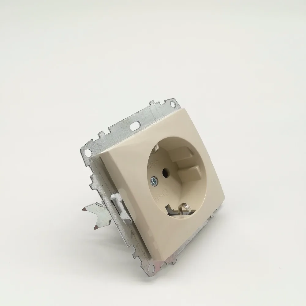 European standard socket white panel European standard plug wall socket ...