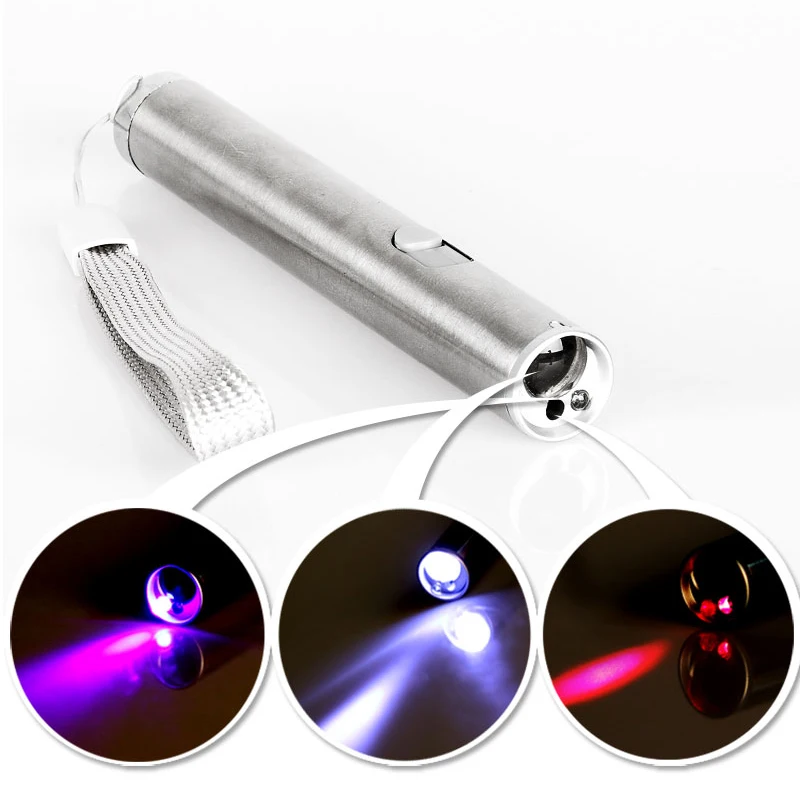 Mini Portable Multi f LED Flashlight Aluminium Moon Shape Outdoor ...