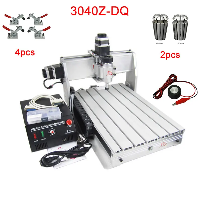 CNC 3040 Z DQ CNC milling Router with ball screw and auto checking tool ...