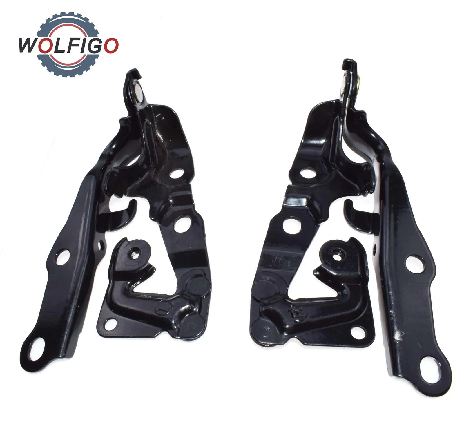 WOLFIGO 새로운 자동차 왼쪽 오른쪽 후드 경첩 쌍, 도요타 캠리 하이브리드 2007 2011 TO1236151 ...