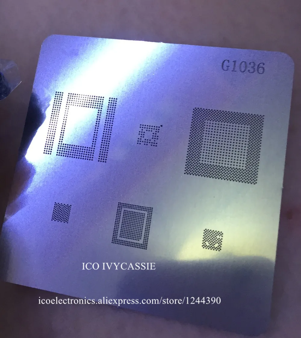 สำหรับ Samsung Note4 CPU แฟลช eMMC KMR210008M WTR3925 BGA Stencil Reballing Chip Pin ความร้อน ...