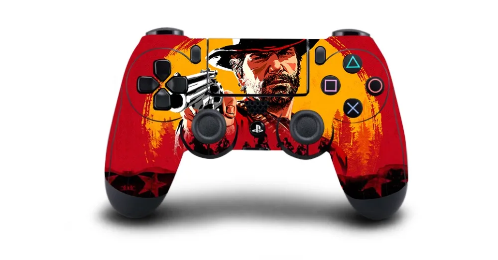 Red Dead Redemption 2 PS4 Skin Sticker for Sony PlayStation 4 ...