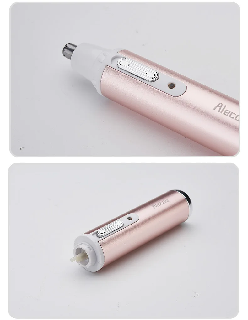 Alecoy 4 In 1 USB Rechargeable Nose Ear Trimmer Shaver Epilator Eyebrow ...