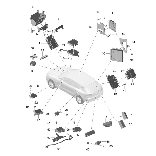 Location Of Rear Parking Buzzer/Speaker VW Vortex, 60% OFF