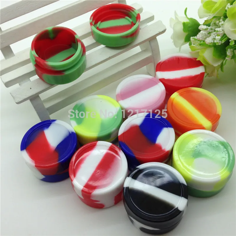 silicone wax box Wax Container Silicone jars container for wax silicone ...