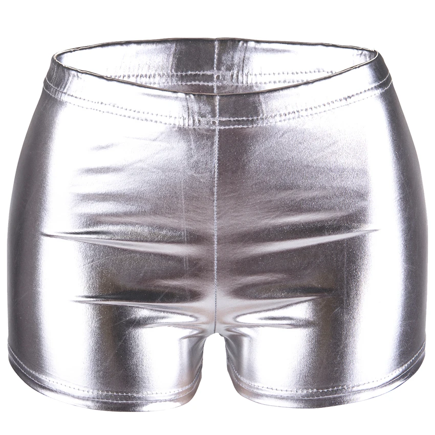 Florata Women Sexy Club Solid Shorts High Waist Elastic Waist Bodycon ...