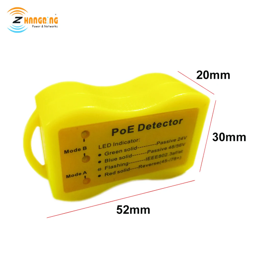 PoE Tester and Detector Bundle Inline PoE Voltage and Current Watts ...