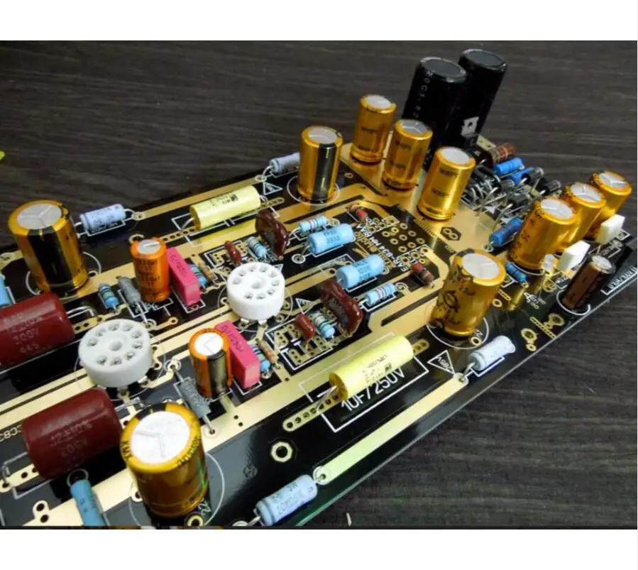 Великобритания ear834 мм RIAA Ламповый фонокорректор стерео усилитель ...