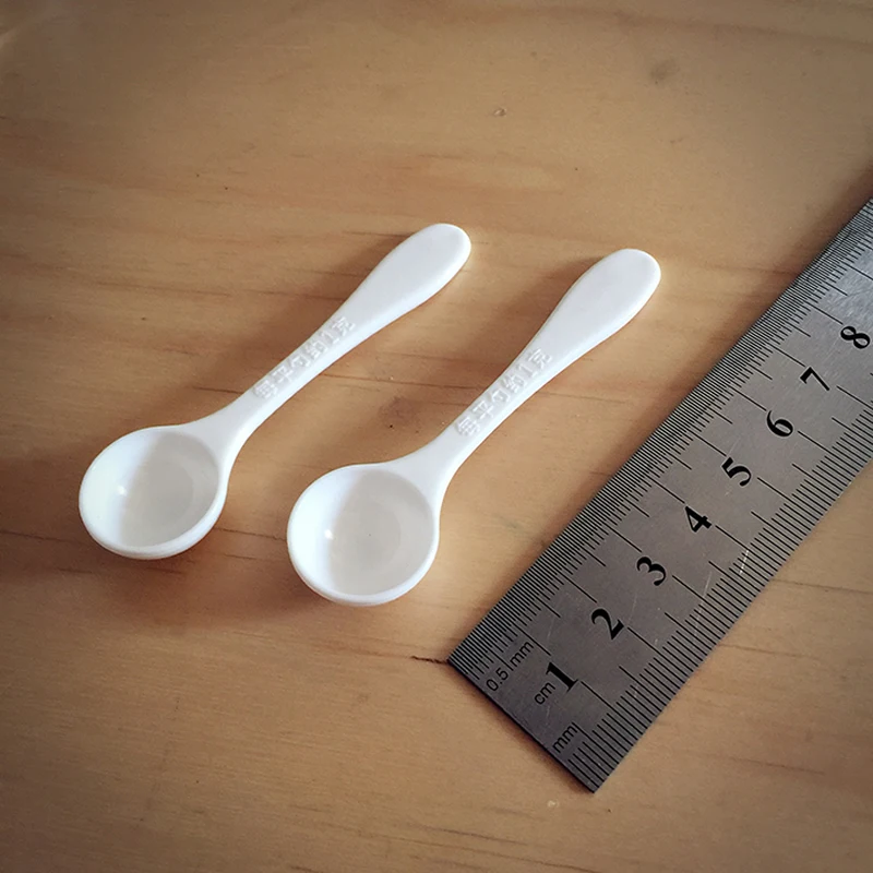 Free Shipping 500pcs 1g Professional Plastic 1 Gram Scoops Spoons For Free Shipping 500pcs 1g Professional Plastic 1 Gram Scoops Spoons For