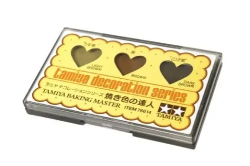 Tamiya 76614 Baking Master Set(Light Brown/Brown/Dark Brown)Craft Paint ...