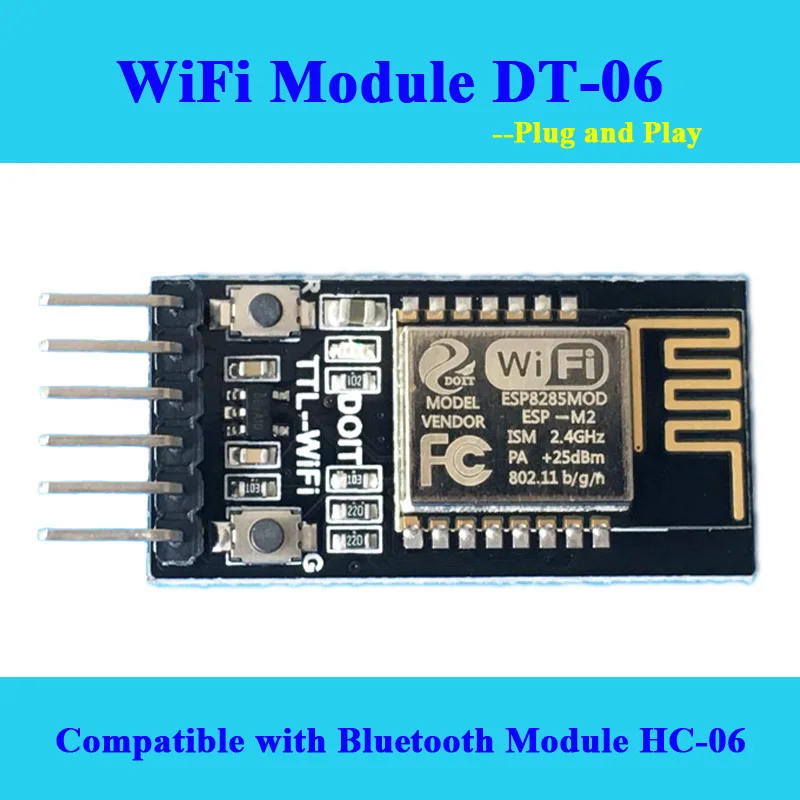 DOIT easy use DT-06 Wireless WiFi Serial Port Transparent Transmission ...