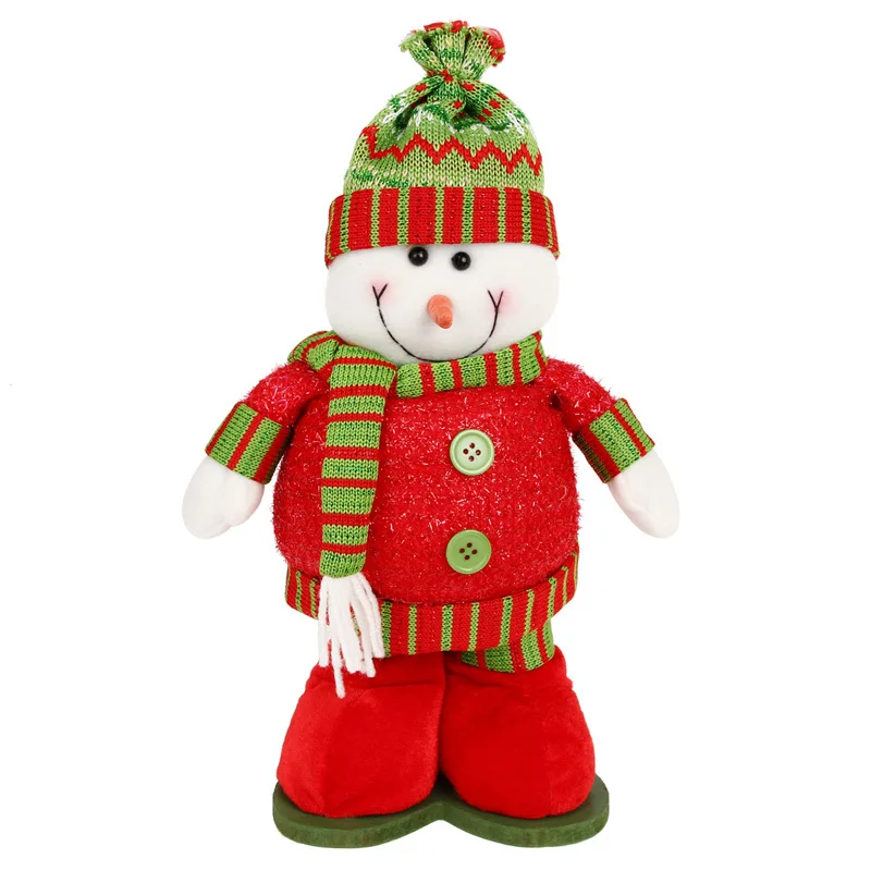 Christmas Site Layout Props Christmas Figurines Santa Claus Gift ...