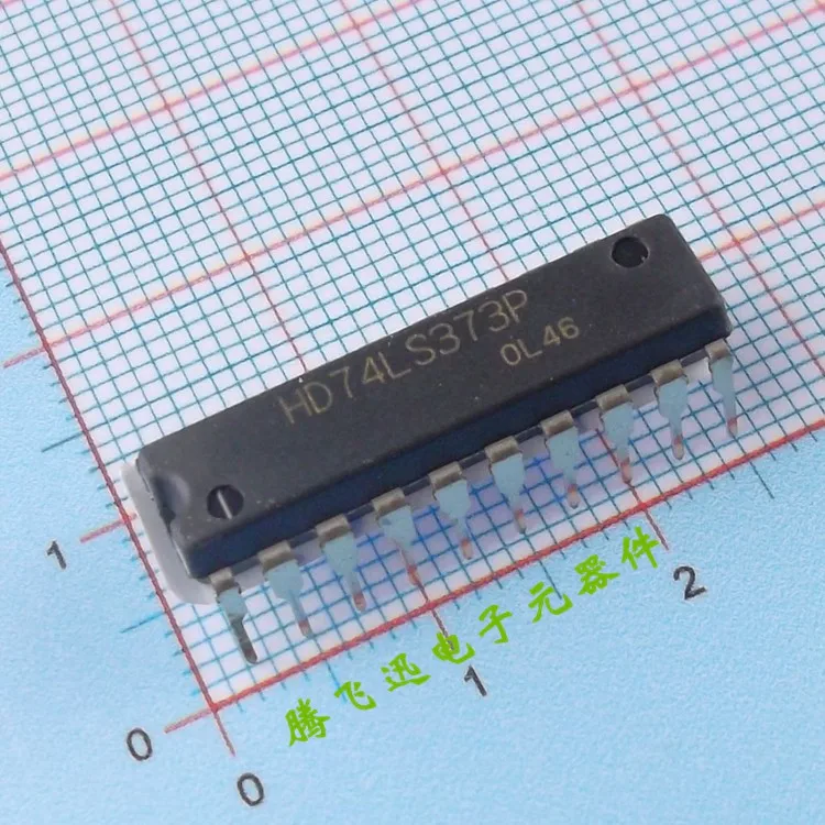 HD74LS373P Octal D type transparent latch ( tri state output ) DIP 20 ...