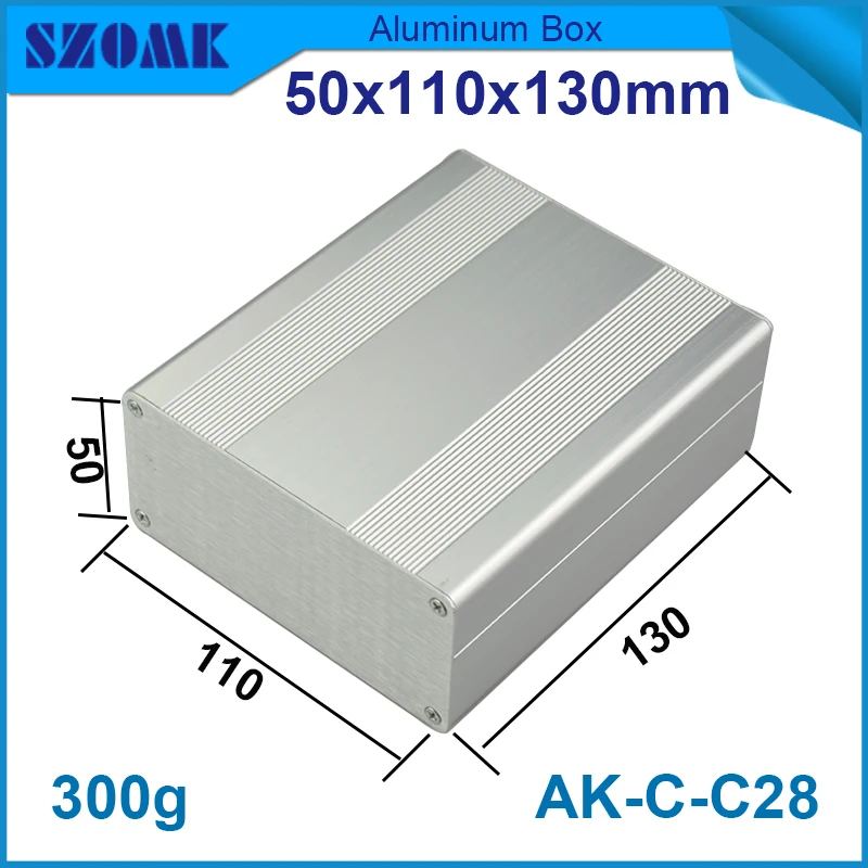 10 pieces aluminium project boxes large aluminum silver junction box 50 ...