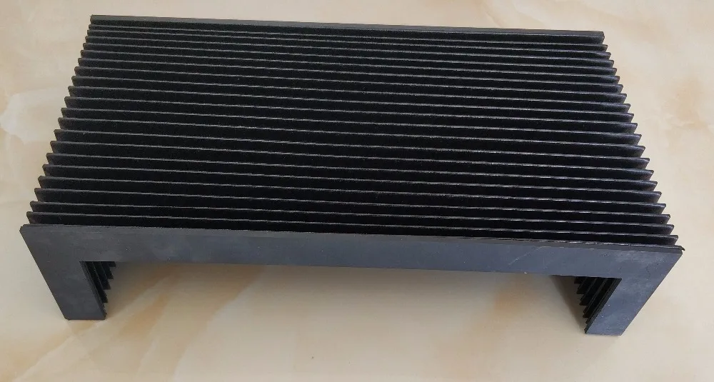 Dust bellows protection the cnc rail,300mmx70mmx550mm