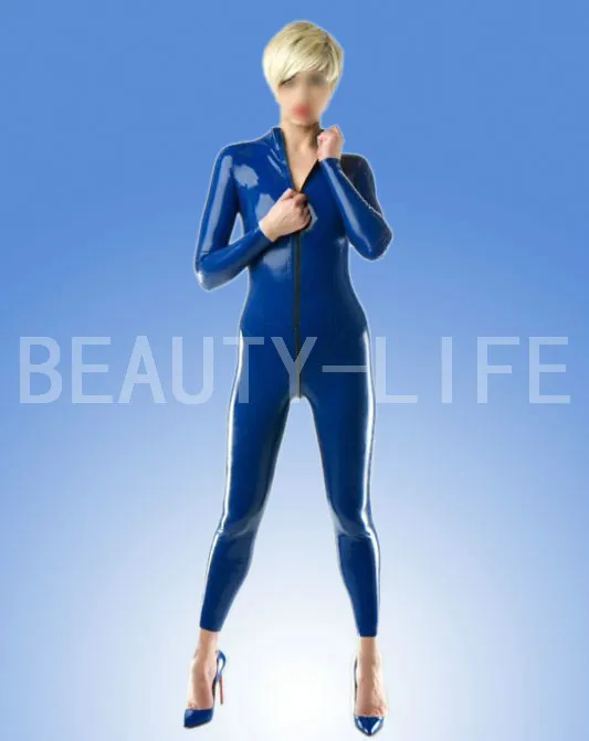 Latex Costume Traditional Catsuit Body Suits With Front Zipper Or Back