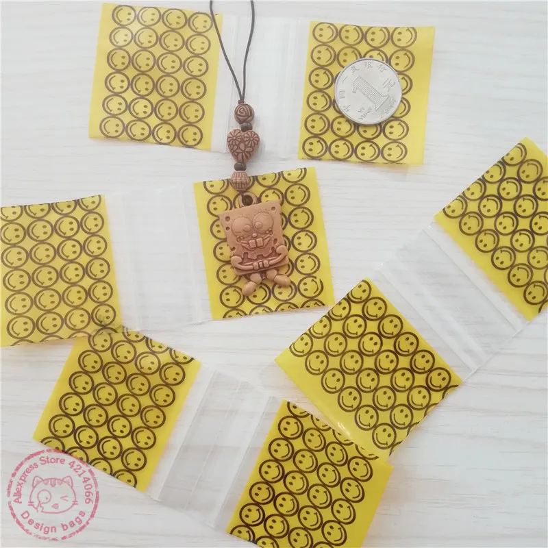 2020-Smile-Yellow-Design-Ziplock-Bags-2020-2-x2-Jewelry-Food-Storage ...