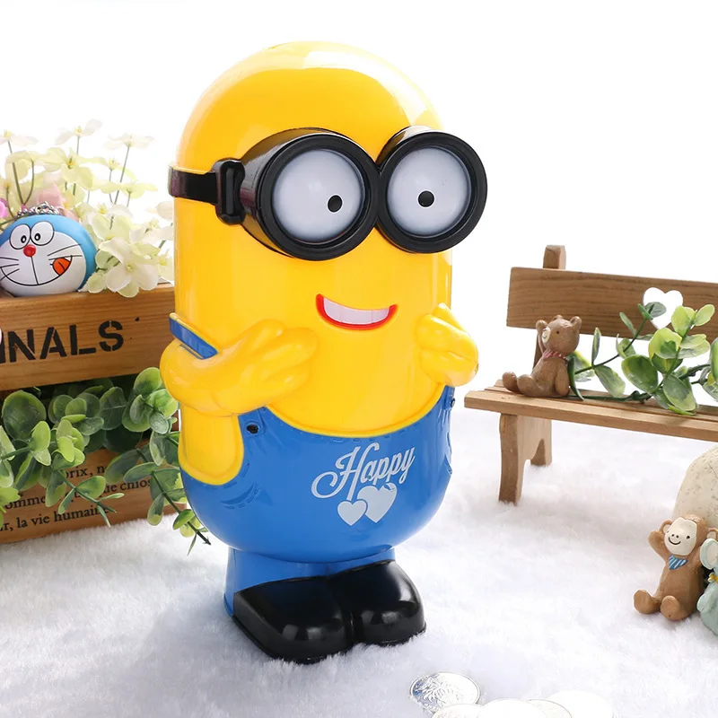 Minion-Lovely-3D-Minions-Cartoon-Figures-Large-Piggy-Bank-alcancia-Coin ...