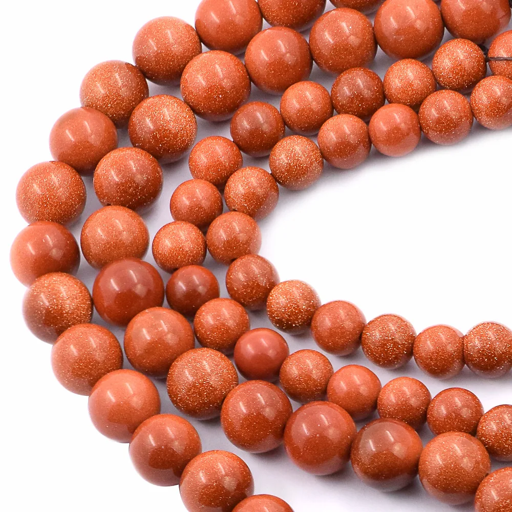 Grade AAA+ Yellow Round Natural Stone Loose Stone Beads For Jewelry ...