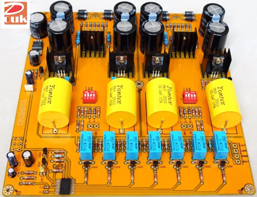 PASS 2.0 Single Ended Class A HiFi Preamp MOSFET Pre Amplifier ...
