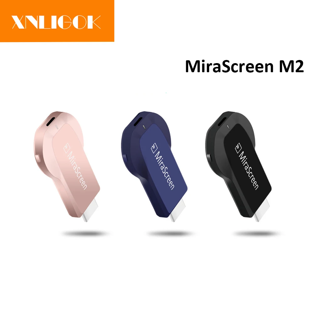 Mais novo MiraScreen M2 DLNA Airplay WiFi Mostrar Dongle sem fio 2.4G ...