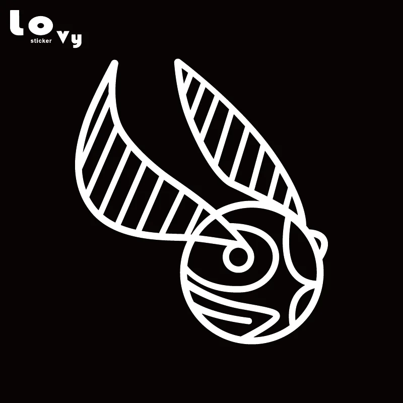 Snitch quidditch harry potter vinyl decal sticker wall door window car ...