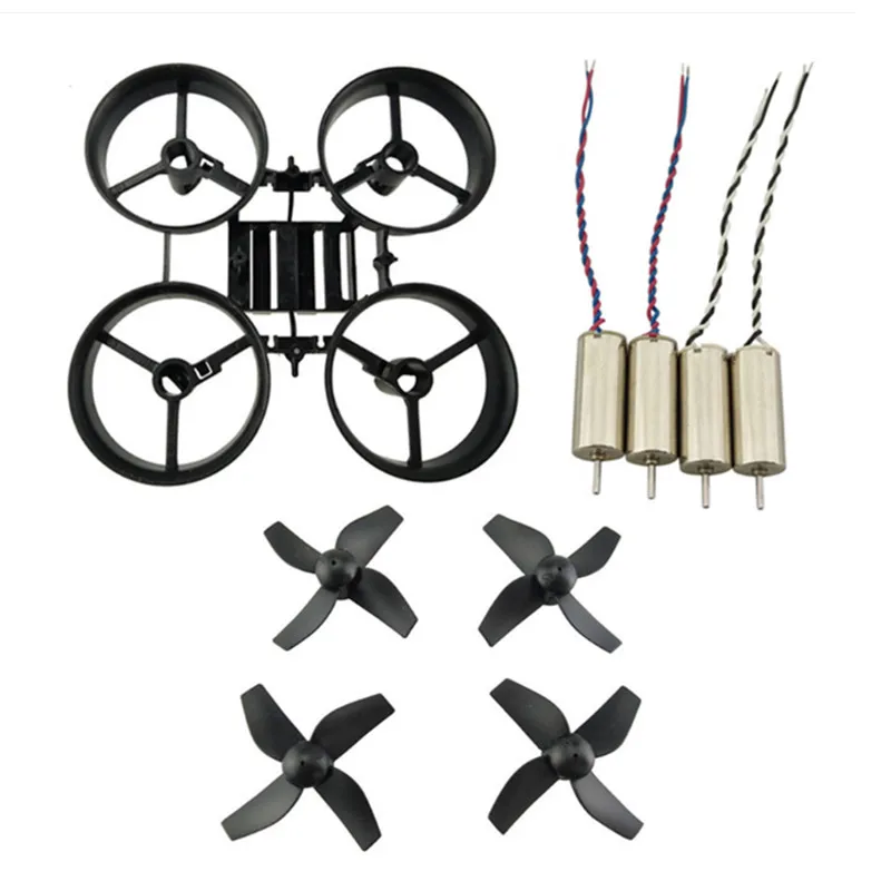 Diy Mini Rc Drone 65mm Wheelbase Frame Kit W/ 4pcs Propeller 4pcs 615 ...