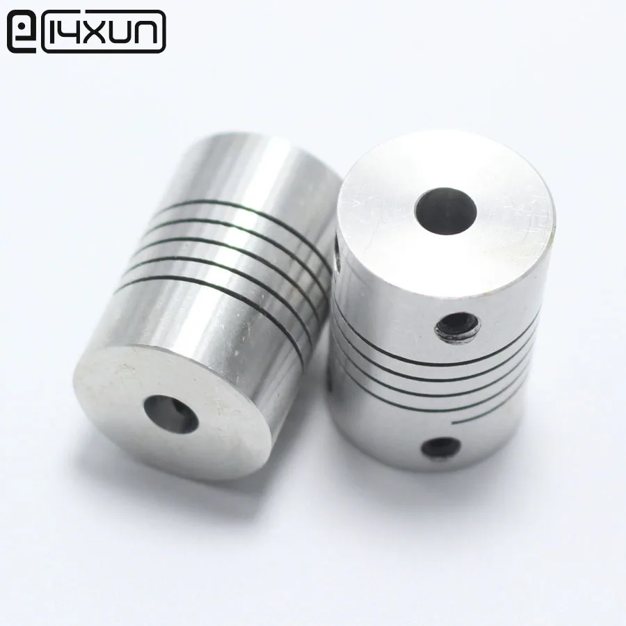 3pcs 5*5mm CNC Motor Jaw Shaft Coupler 5mm To 5mm Flexible Coupling OD ...