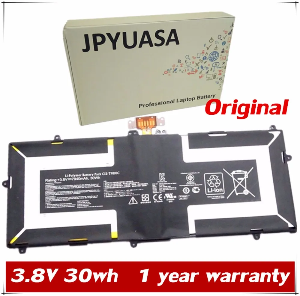 7XINbox-3-8V-7940mAh-30wh-Original-C12-TF810C-Laptop-Battery-For-ASUS ...