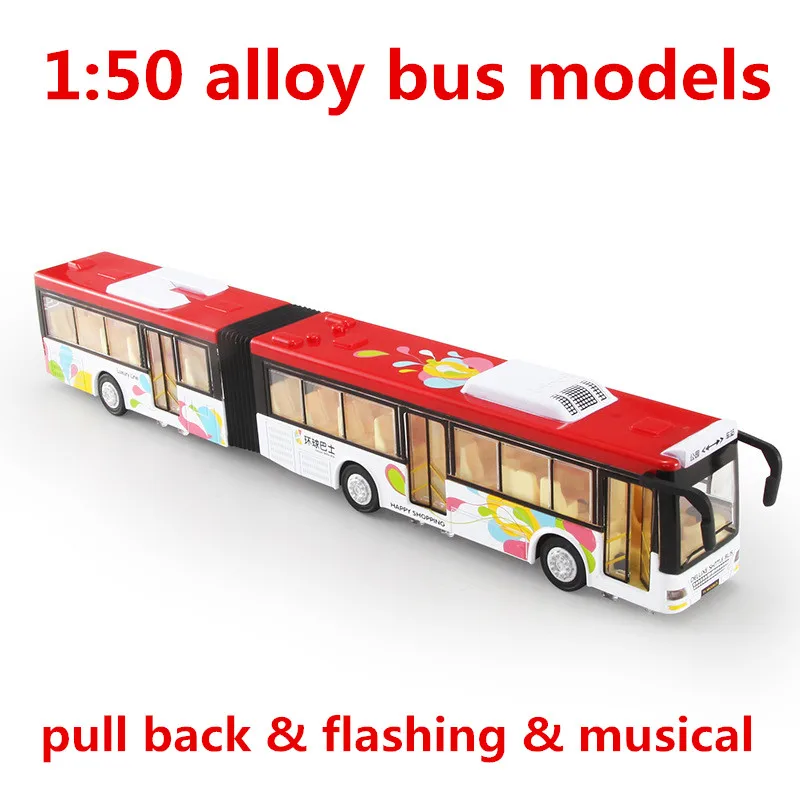 1:50 alloy bus models,high simulation city bus models,toy vehicles ...