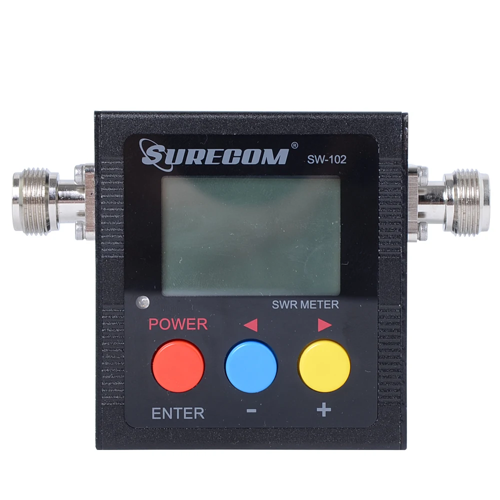 SW 102 125 525 Mhz Digital VHF/UHF Power & SWR Meter For handheld ...