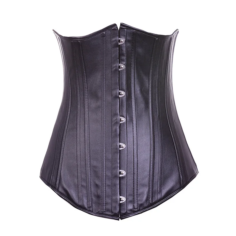 New Steampunk Steel Boned Lace Up Back Sexy Body Bustier Overbust