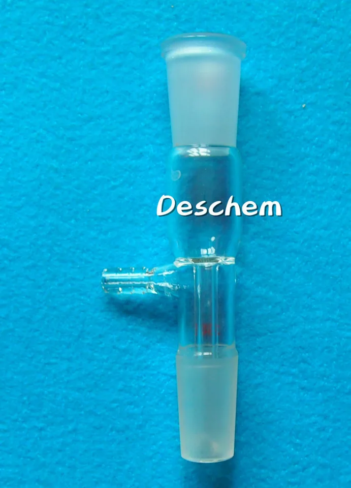 Deschem 24/40,Glass Claisen Fractional Distillation Head,Vigreux ...