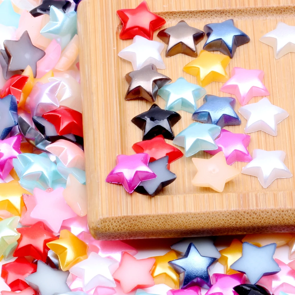10mm-About-2000pcs-Starlet-Shape-Many-Colors-Imitation-Half-Pearls ...