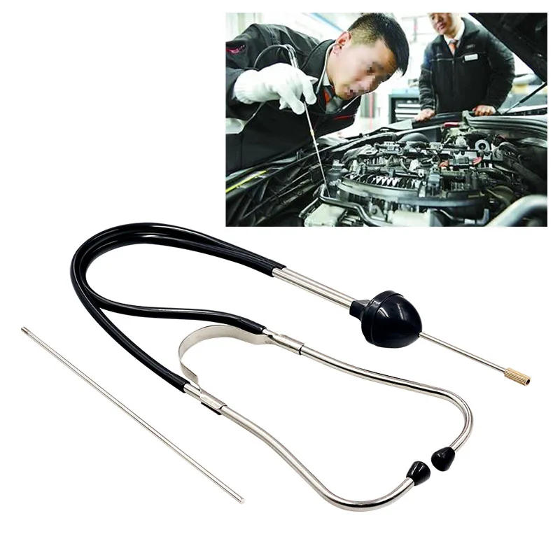 Newest Mechanics Car Cylinder Stethoscope Engine Block Diagnostic ...
