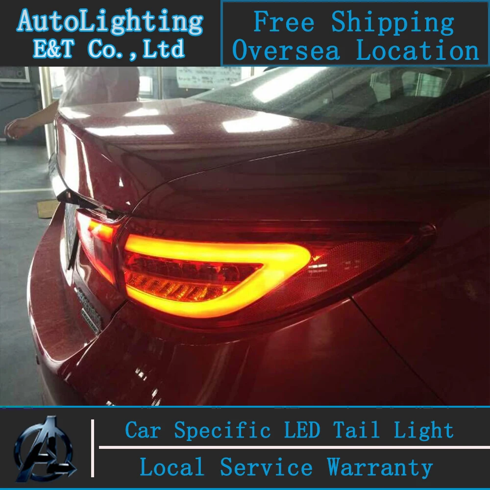 Car Styling New Mazda6 tail lights 2014 2015 Mazda 6 LED Tail Lamp ...