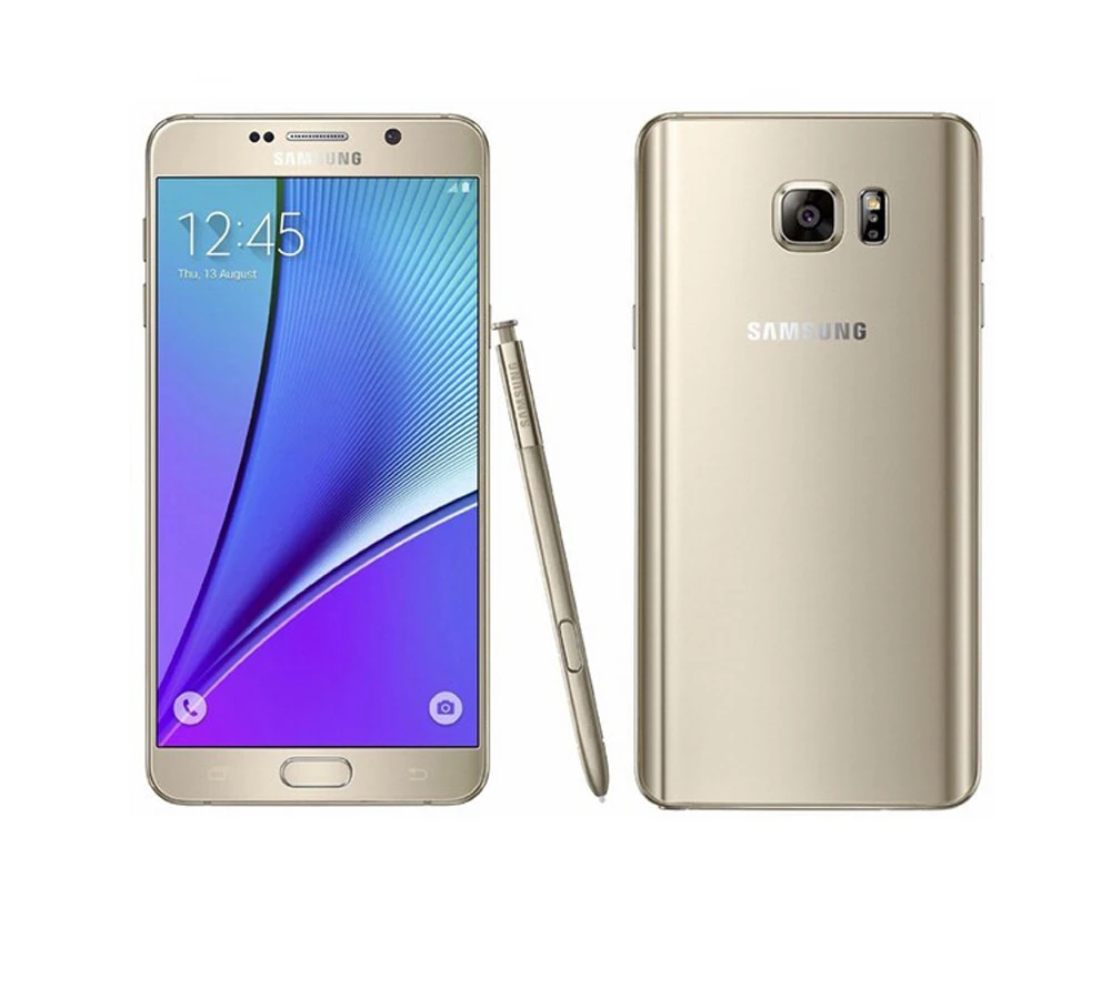 Original Unlocked Samsung Galaxy Note 5 Note5 N920P/V/A Dual Sim 5.7 ...