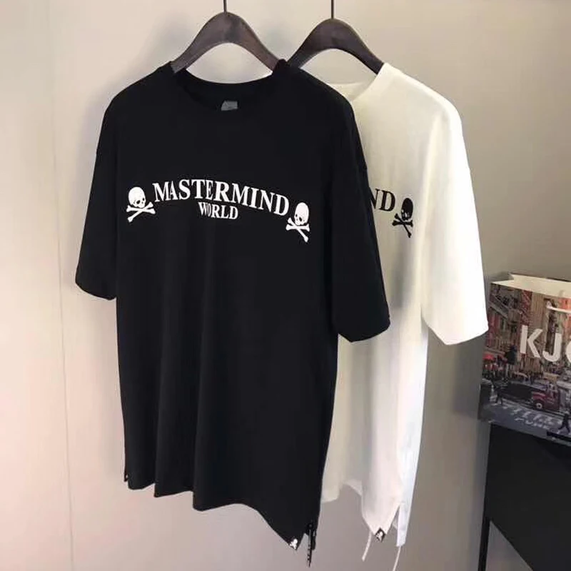 Mastermind Japan Skull Print Women Men T Shirts Tee Hiphop Style Japan ...