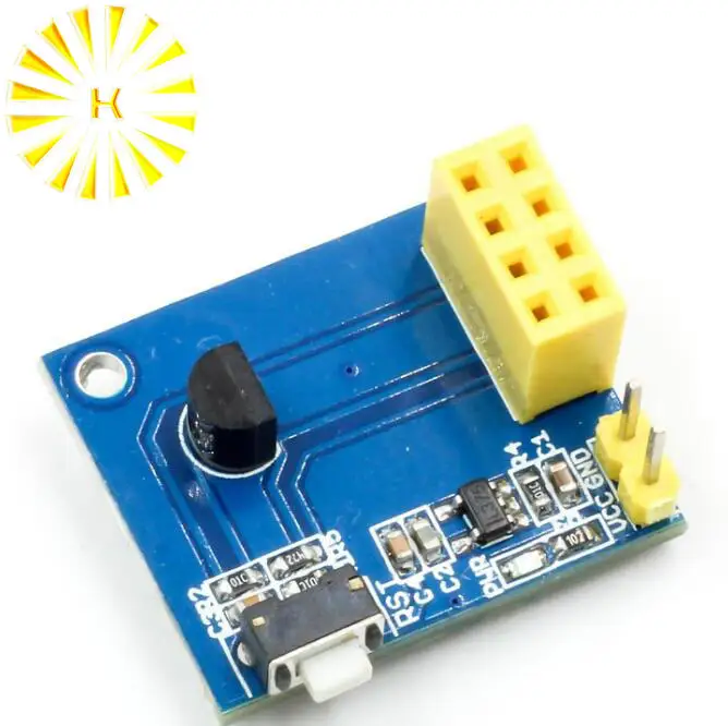 Esp8266 Esp-01 Esp-01s Esp01 Ds18b20 Temperature Humidity Sensor Module ...